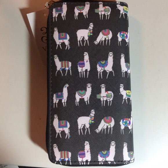 Anthropologie | Bags | Alpaca Wallet Cute Animal Purse New | Poshmark